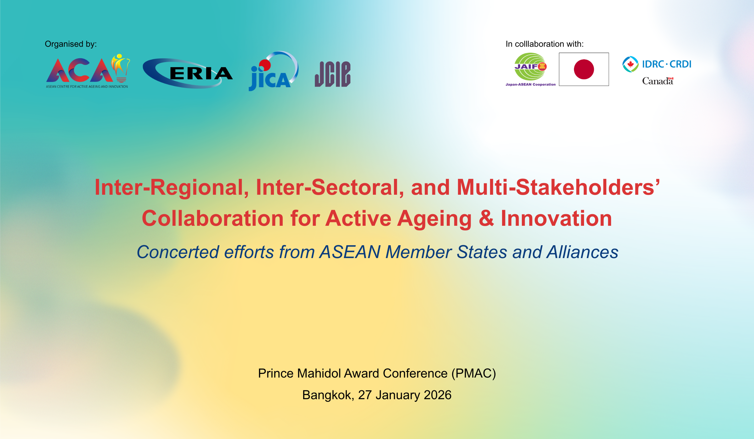 PMAC 2026 | Prince Mahidol Award Conference